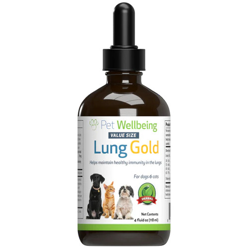 Lung Gold - Lower Respiratory Tract Support 2oz | FourPaws Clinic