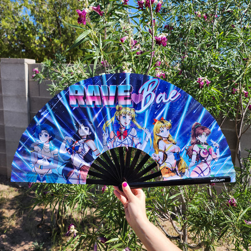 Rave Bae Sailor (Hand Fan) | Send Calamity