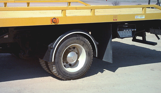 National Fleet Products Single Axle Truck Fenders