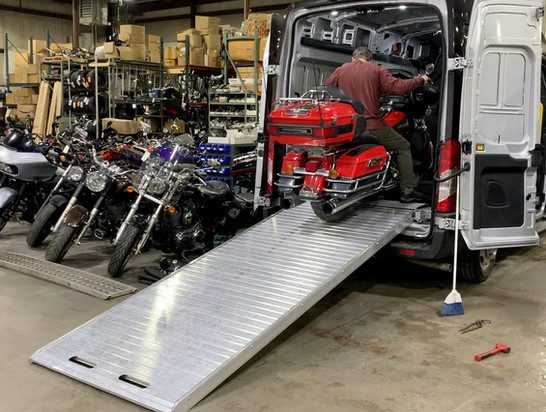 Hide-A-Ramp Loading Ramp | National Fleet Products