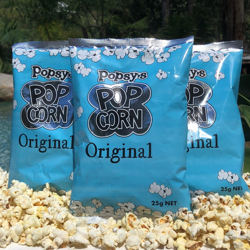 25gm Original Popcorn packet (box 24) | popsypopcorn