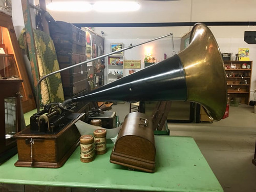 Edison home model B record player | DPS Antiques