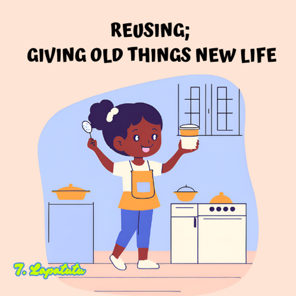 Reusing: Giving old things new life