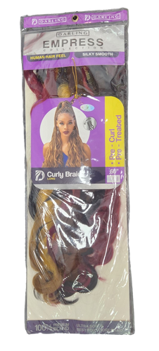 Darling Empress: Curly and Loose Braids | afrolink