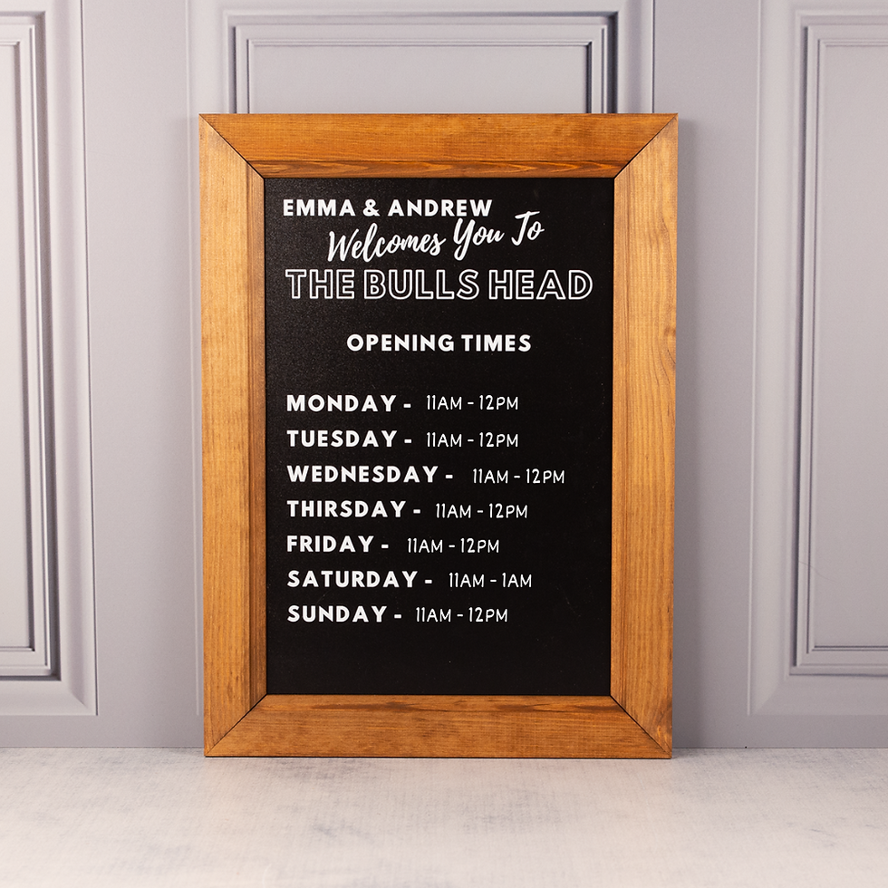Bar Accessories | Chalkboards UK