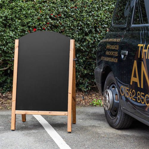 Reversible A-Frame Chalk Board | Chalkboards UK