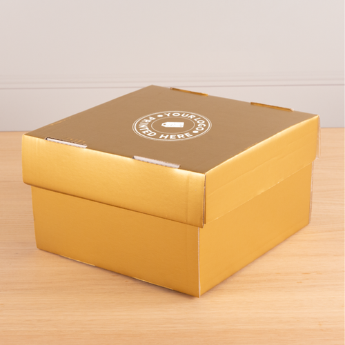 Gold Card Gift Box | Wooden Box UK