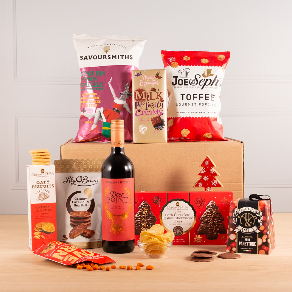 'Thank You' Team Treats Tray Hamper | Porter & Woodman