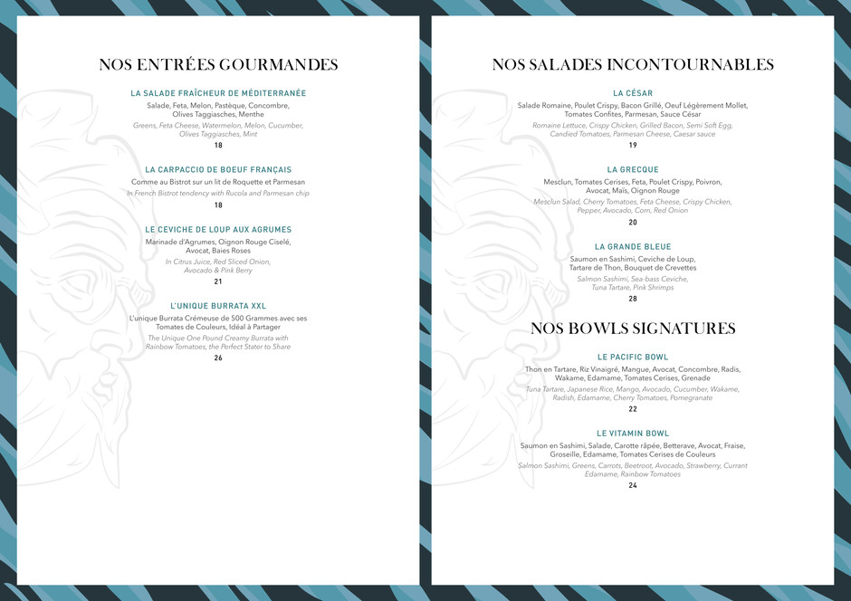 Restaurant | NEPTUNE MONACO BEACH