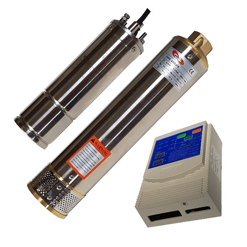 4SD4/24PMAC220 Borehole Pump Complete 220V 2.2KW Auto Control Box ...