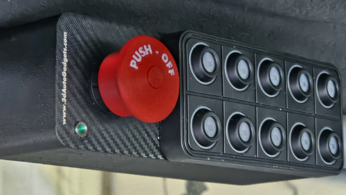 Blink Marine - 10-Button Deluxe CAN Keypad Mount | 3d Auto Gadgets