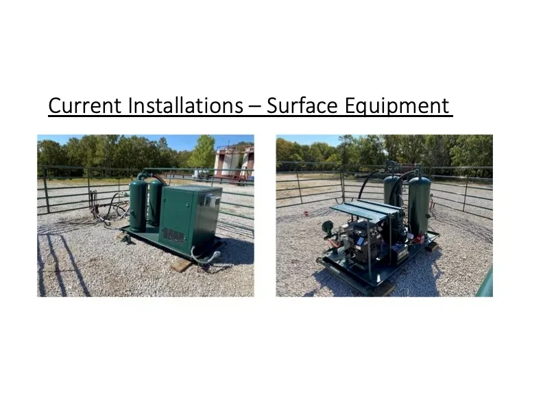 Gas Driven System | Air Lift Technology