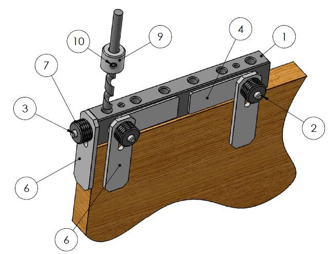 Assemblage par tourillons