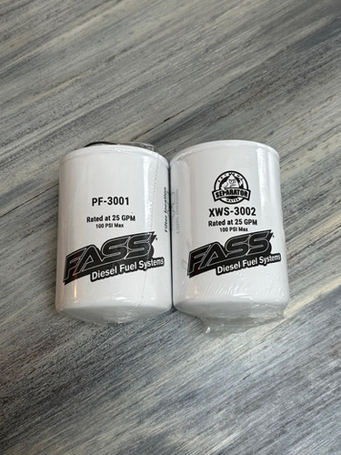 Fass Fuel Filters (Particulate Filter and Water Separator) | John C Garage