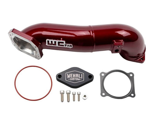 11-16 LML Duramax 6.6L Upper Crossover Intercooler Pipe - WCFAB | John ...