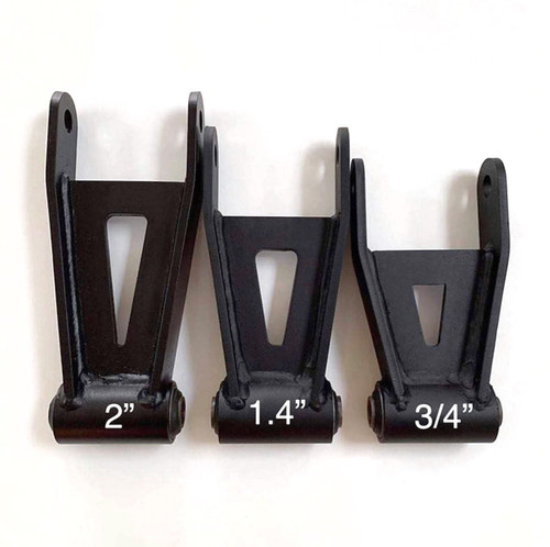 2" Drop Shackles for 2011-2019 Silverado Sierra 2500HD | John C Garage