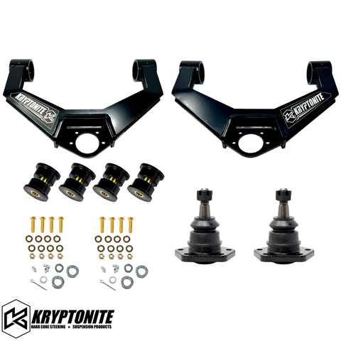 2001-2025 Silverado/Sierra 2500/3500HD Kryptonite Upper Control Arm Set ...