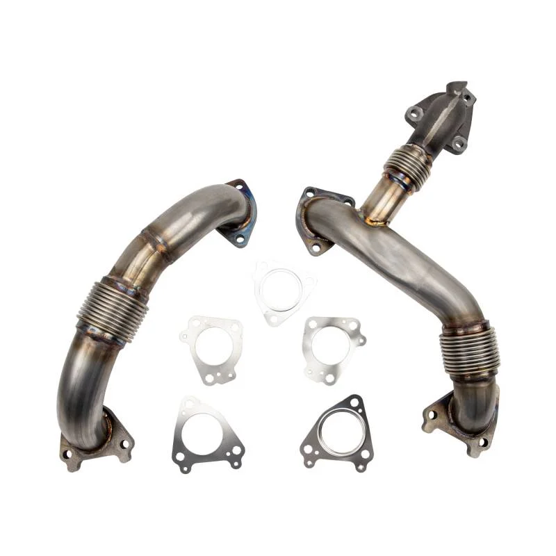 2011-2016 LML DURAMAX 2" STAINLESS UP PIPE KIT - WCFAB | John C Garage