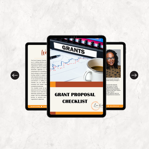 Grant Proposal Checklist | Erin Hutt Consulting