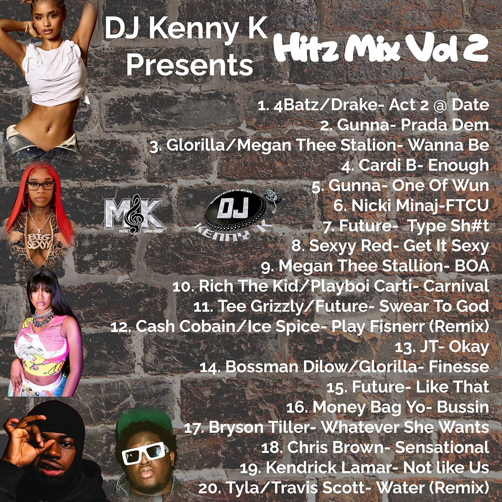 Shop | Dj Kenny K Mixtapes
