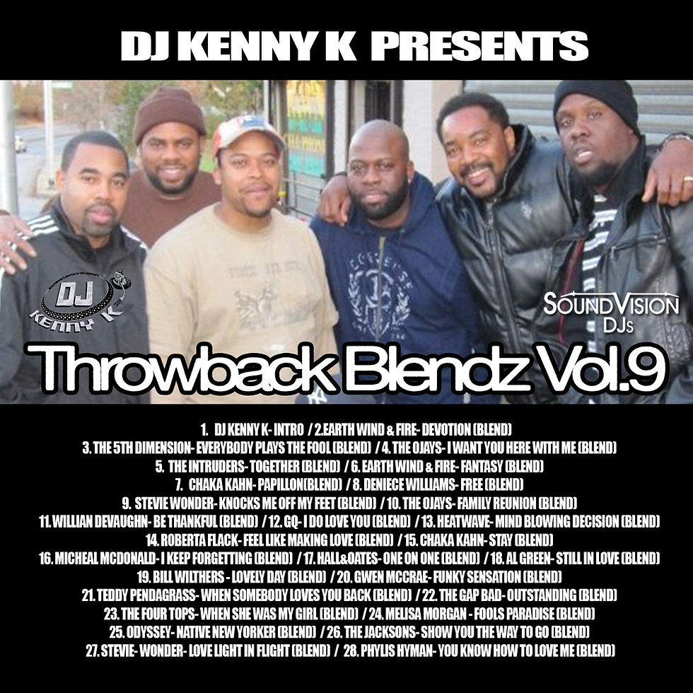 DJ Kenny K - Throwback Blendz Vol. 9 | Dj Kenny K Mixtapes