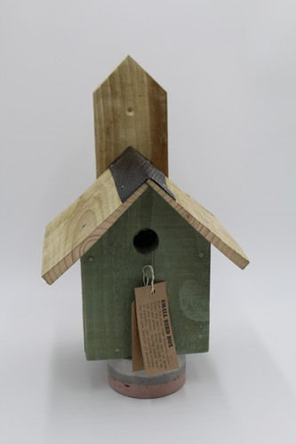 Cow Close Mill Triangle Bird Box | The Derbyshire Empor