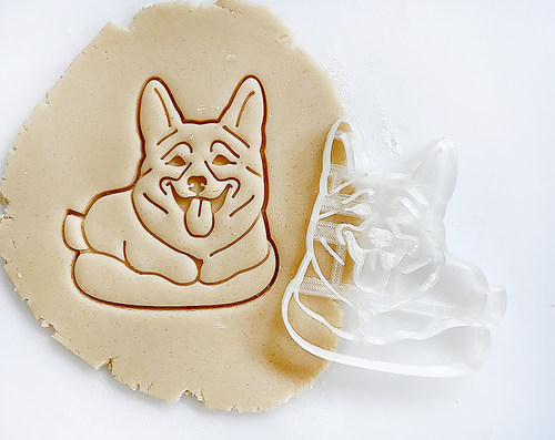 Corgi Full Body Cookie Cutter | Baker Street Cutters