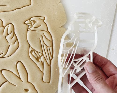 Cardinal Bird Cookie Cutter | Baker Street Cutters