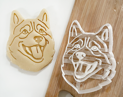 Husky Cookie Cutter | Baker Street Cutters