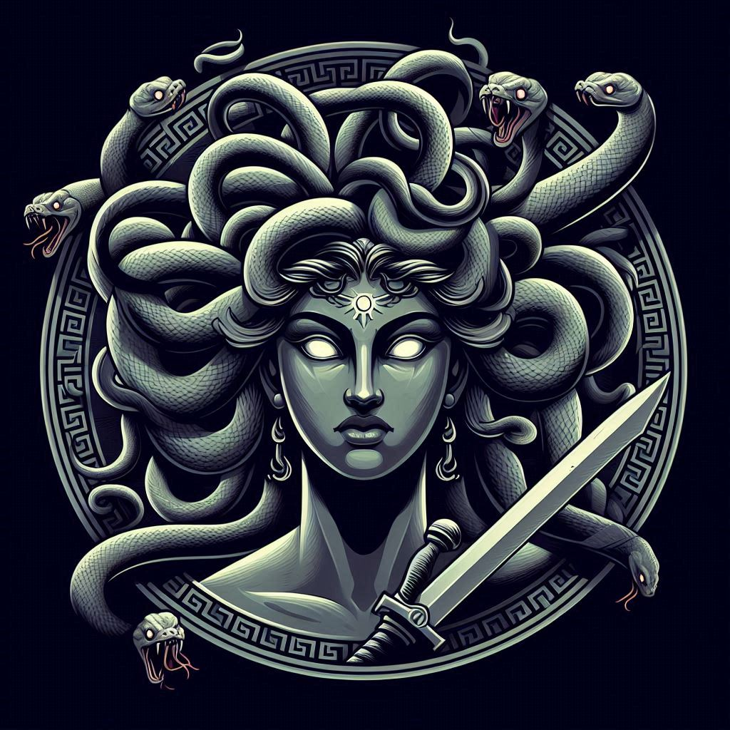 Réinterprétation du Mythe de Méduse : Une Grâce Cachée derrière la ...
