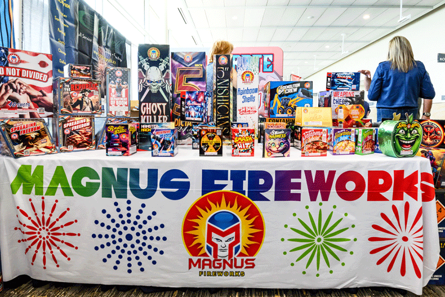 Magnus Fireworks at the 2024 NFA Expo