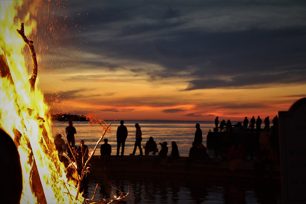 Fire festivals and celebrating the Vikings