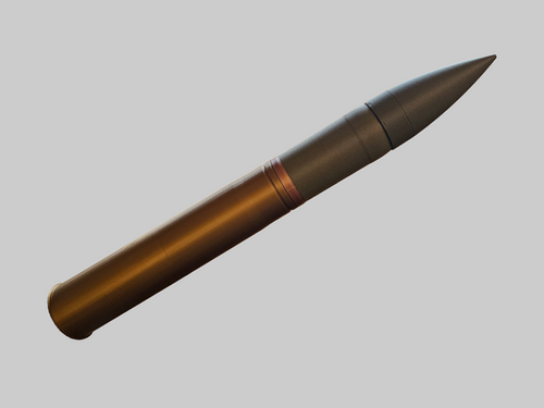 US Sherman 75mm M3 Cannon Shell with M61 AP Projectile | Cunning Artificer