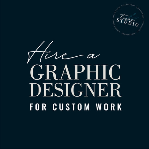 Hire Graphic Designer for Custom work | TisazStudio