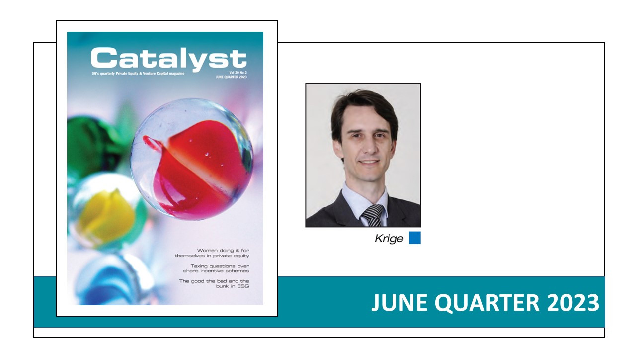 Catalyst Q2 2023 ESG in Private Equity | DealMakersSA