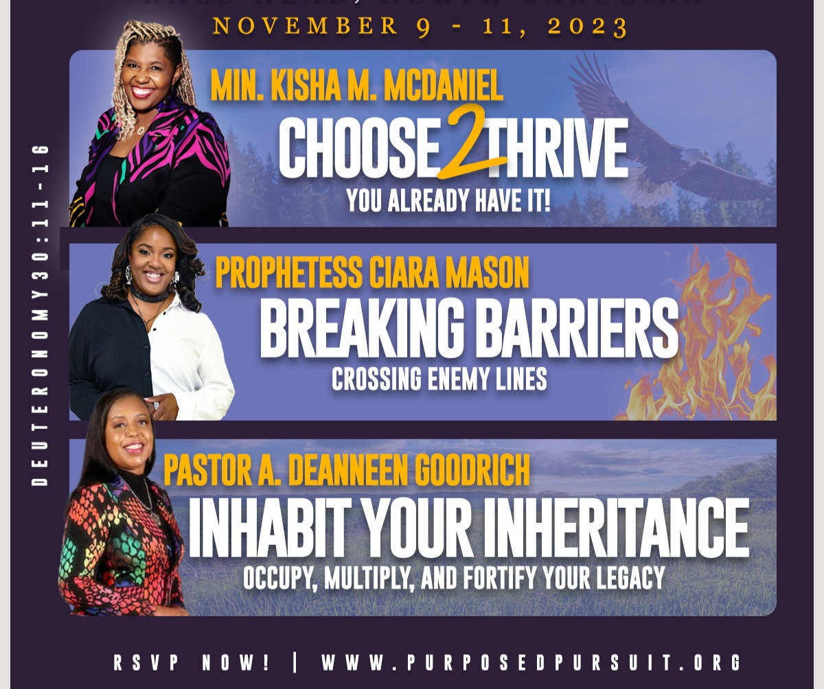 2023 Women's Restoration Retreat | Purposed Pursuit Inc