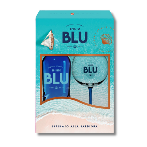 Gin Blu 700cc + Copon + Estuche | Mercado de Bebidas