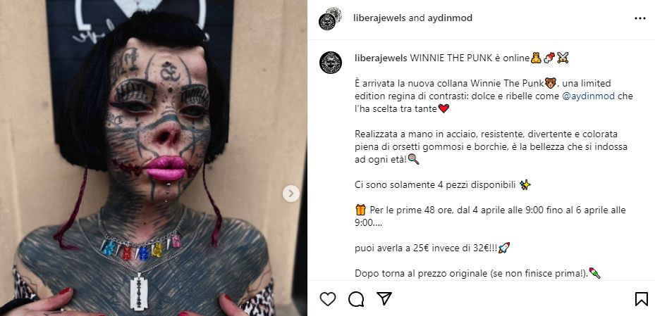 Chiara Dell’Abate, la joven que busca transformarse en "gata humana ...