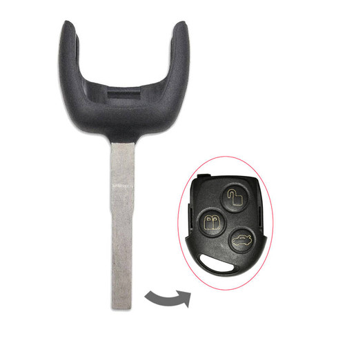 HU101 Blank Key Blade for FORD Remote Key - Nistech E & E Ltd