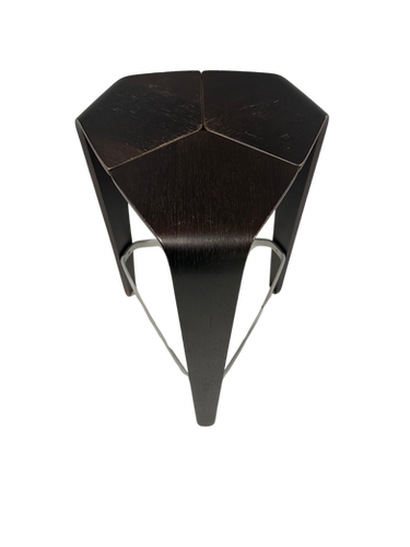 Davis Tre Barstool - Walnut | ExecutiveLiquidation