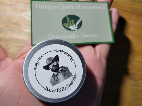Mountain Jack's Bullet To The Chest Rub 1 oz Metal Reuseable Tin ...