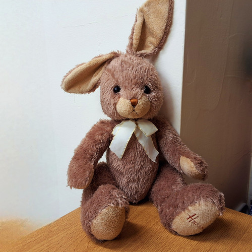 Harrods Large Brown Easter Bunny Rabbit | Harrodsteddybears