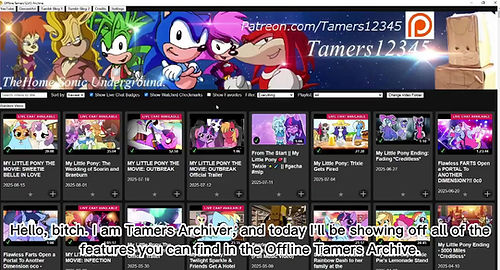 Offline Tamers12345 Archive | TamersArchive