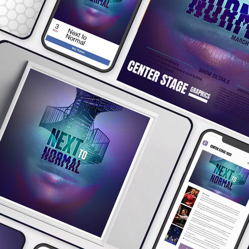 Next to Normal Logo Pack | CenterStage Graphics