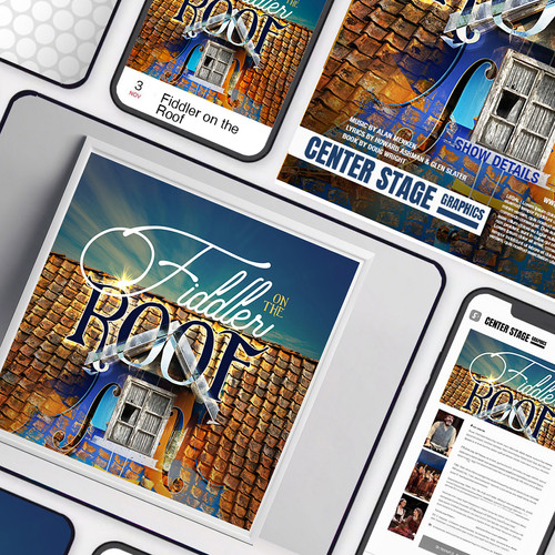 Fiddler on the Roof Logo Pack | CenterStage Graphics