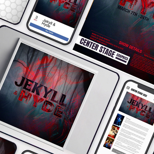 Jekyll & Hyde Logo Pack | CenterStage Graphics