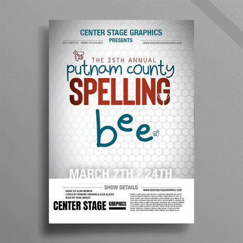 The 25th Annual Putnam Co. Spelling Bee Print Package | CenterStage ...