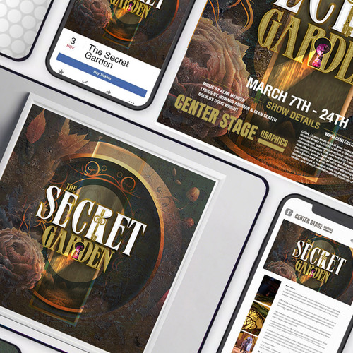The Secret Garden Logo Pack | CenterStage Graphics