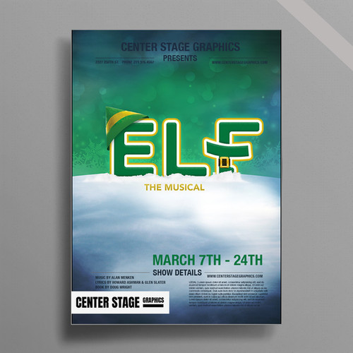 Elf the Musical Print Package | CenterStage Graphics