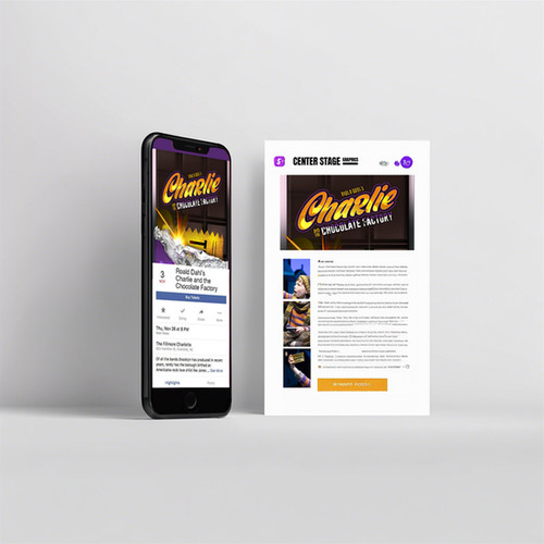 Charlie and the Chocolate Factory Social Media Package | CenterStage ...